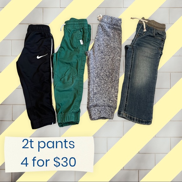 Bottoms | 2t Pants Bundle Assorted | Poshmark